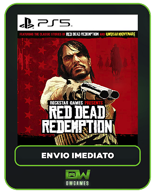 Red Dead Redemption 2 - PS5 - Edição Padrão - Mídia Digital - DW Games