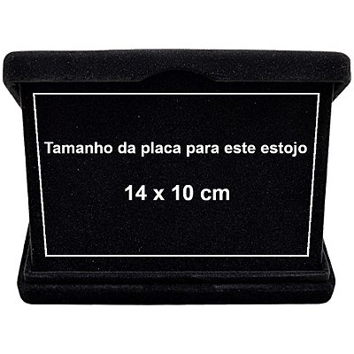 Estojo Placa de Homenagem - Casa dos Estojos