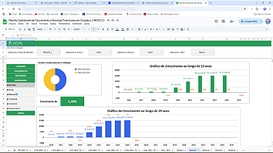 Google Sheets - Vizual Planilhas Empresariais - Planilhas em Excel de ...