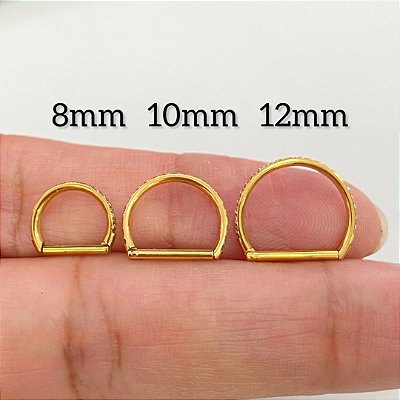 Piercing Argola D'Ring e Muito Mais na I Love Piercing