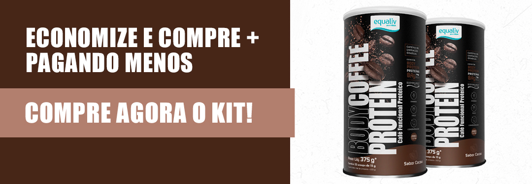 Café Proteico Body Coffee Protein Equaliv 375g - Edin