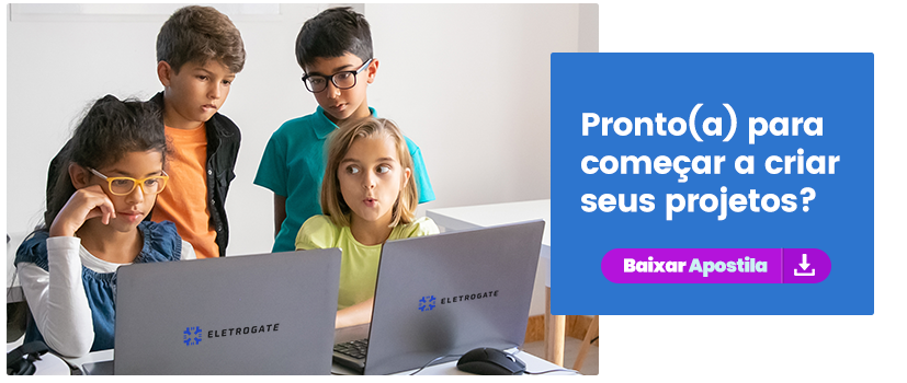 Kit Arduino Kids - Eletrogate | Robótica, IoT, Apostilas e Kits