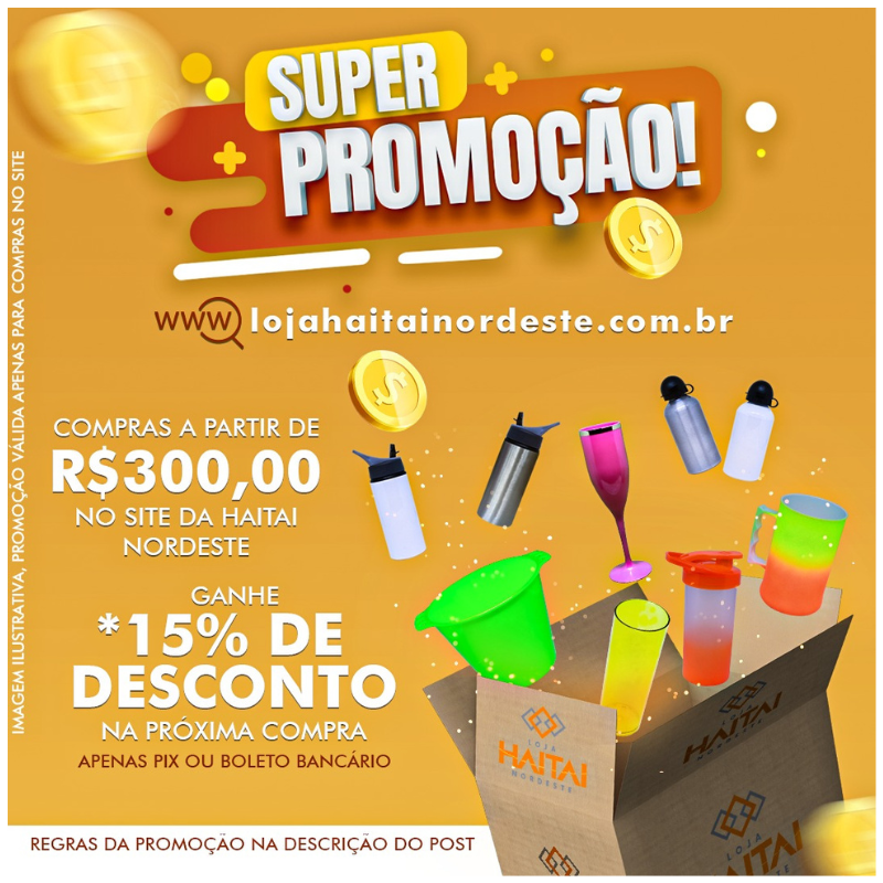 Super Promoção - Haitai Nordeste | Tudo p/ Sublimação e Transfer ...