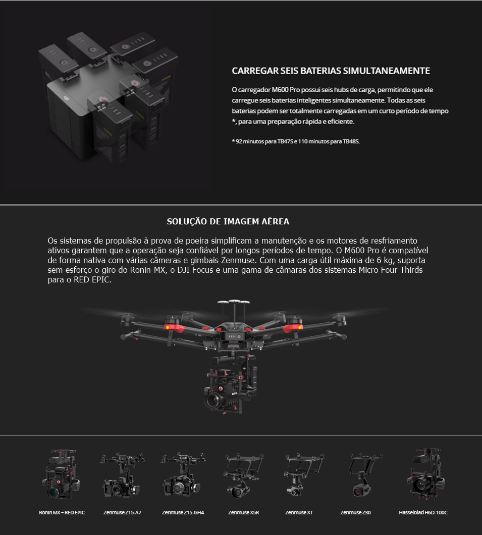 Drone Dji Matrice 600 Pro - Tecno Drones - A Mais Completa Loja de ...