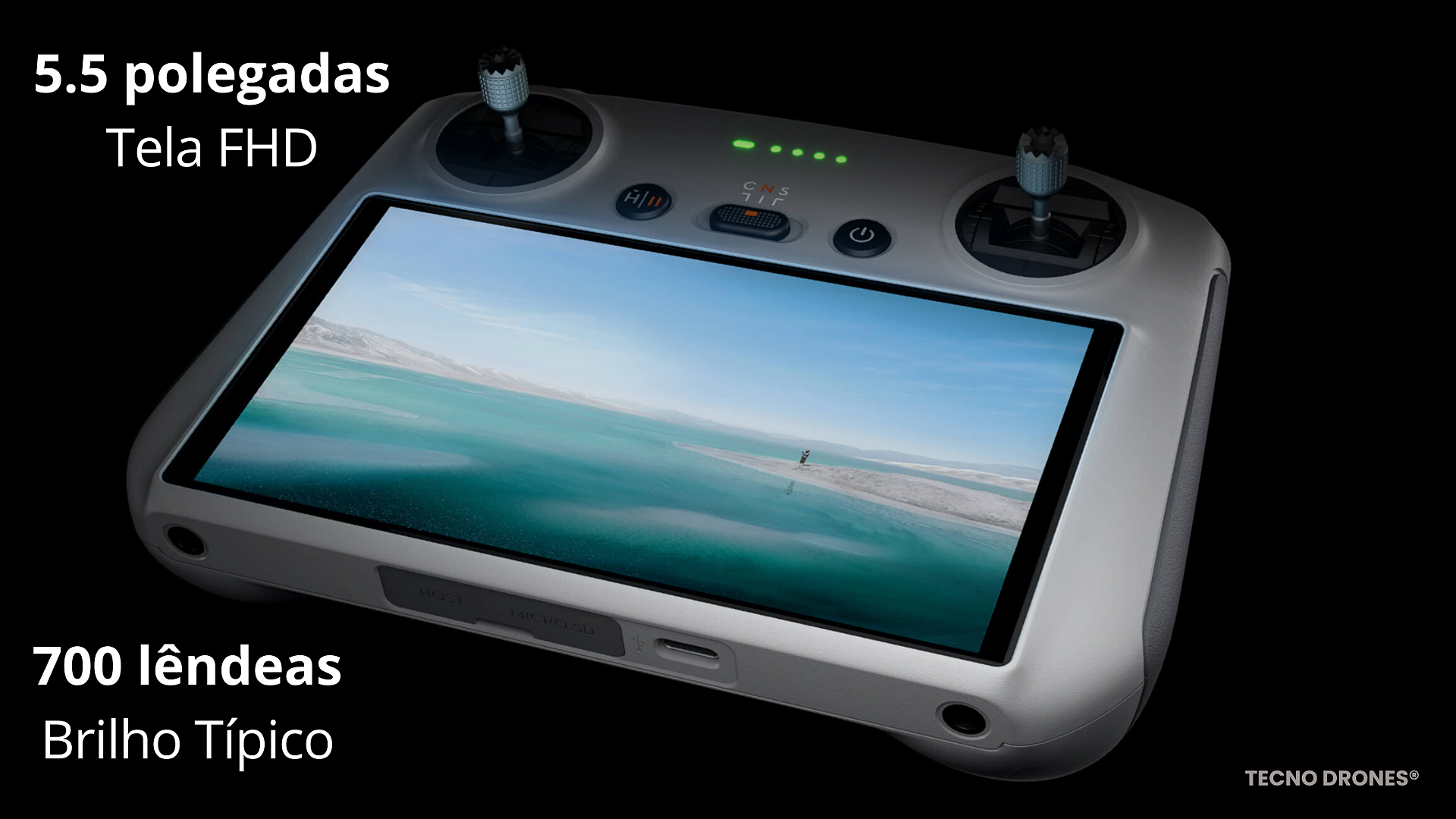 Controle Remoto Com Tela (RC DJI) - Tecno Drones - A Mais Completa Loja ...