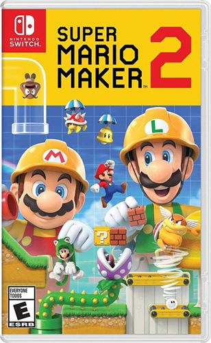 Nintendo Mudar De Jogo Super Mario Maker 2 Colorido Pal