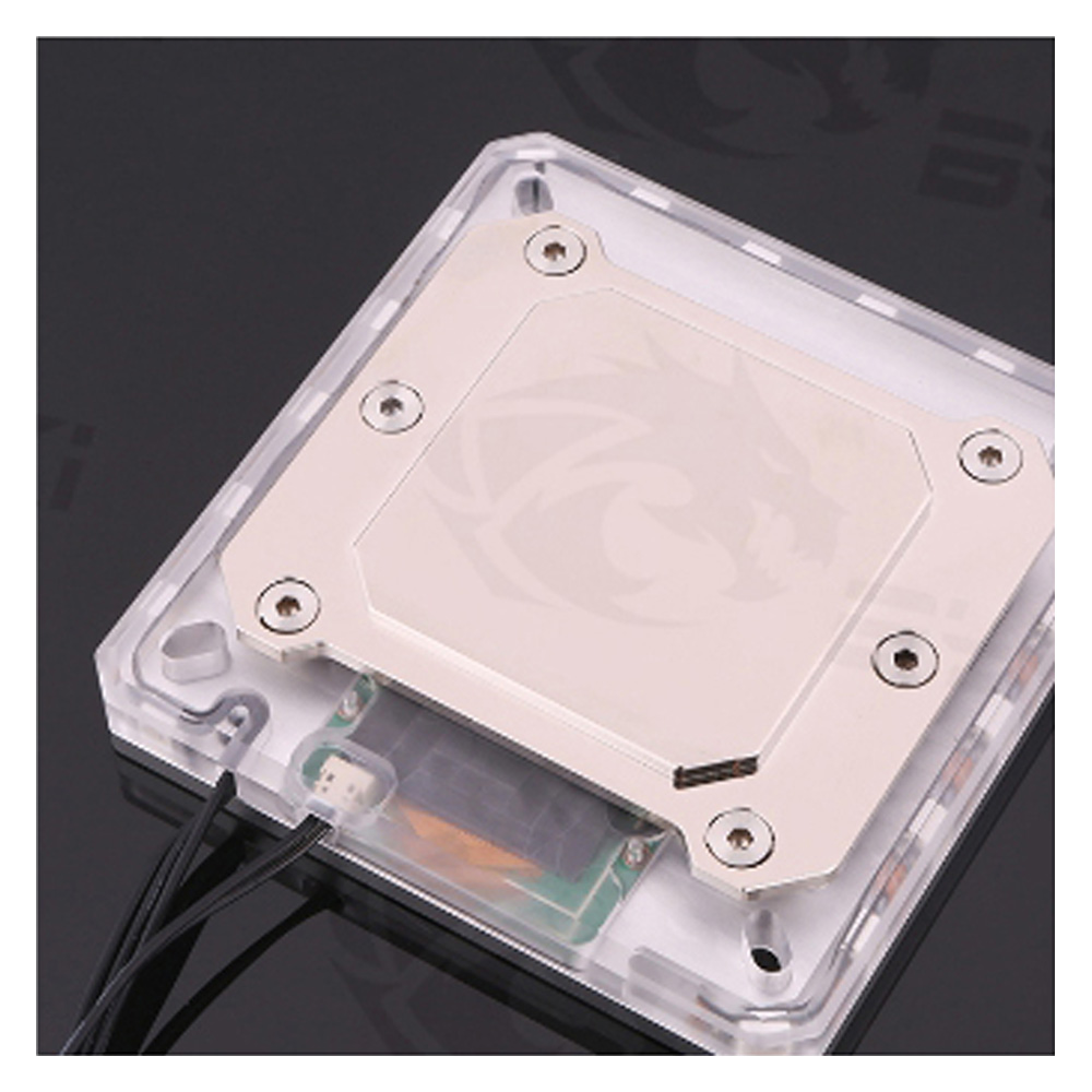 CPU Block Bykski Intel XPR-A-MC-V3 Preto RGB 5v para water cooler ...