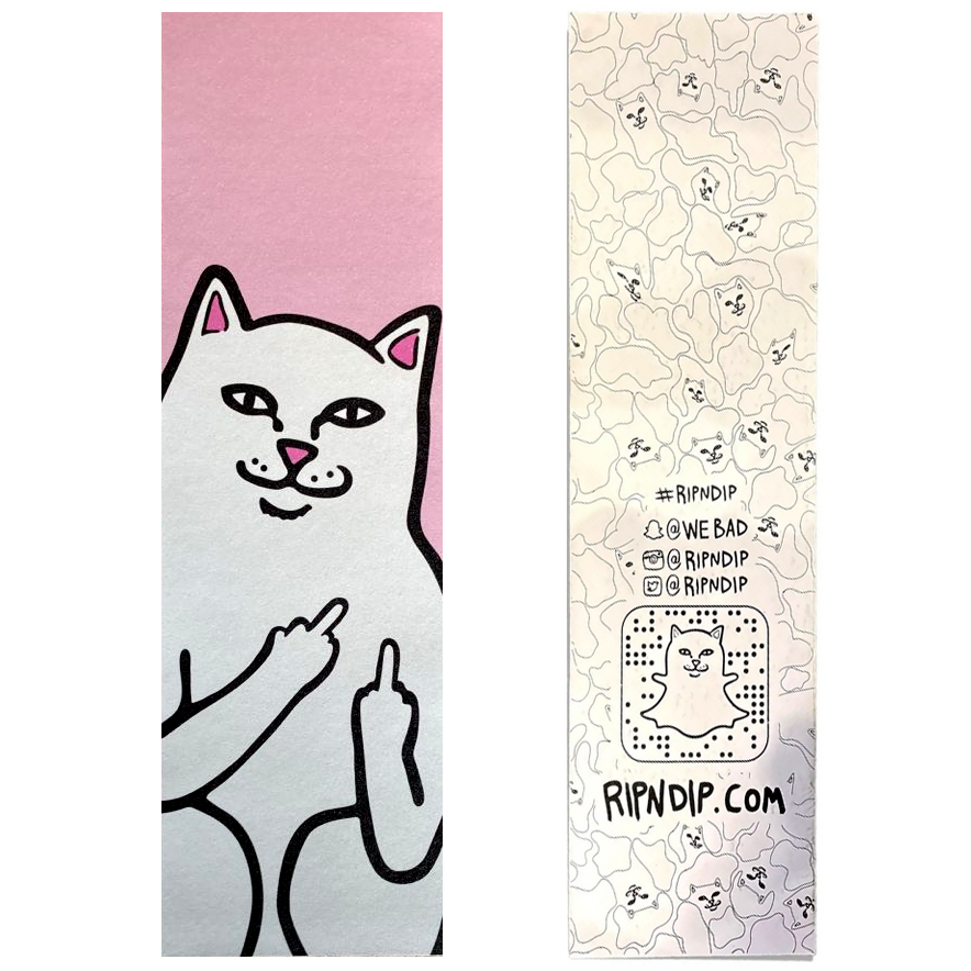 Grip Tape Los Angeles Rip N Dip X Supreme Lixa Ripndip Skate Lord ...