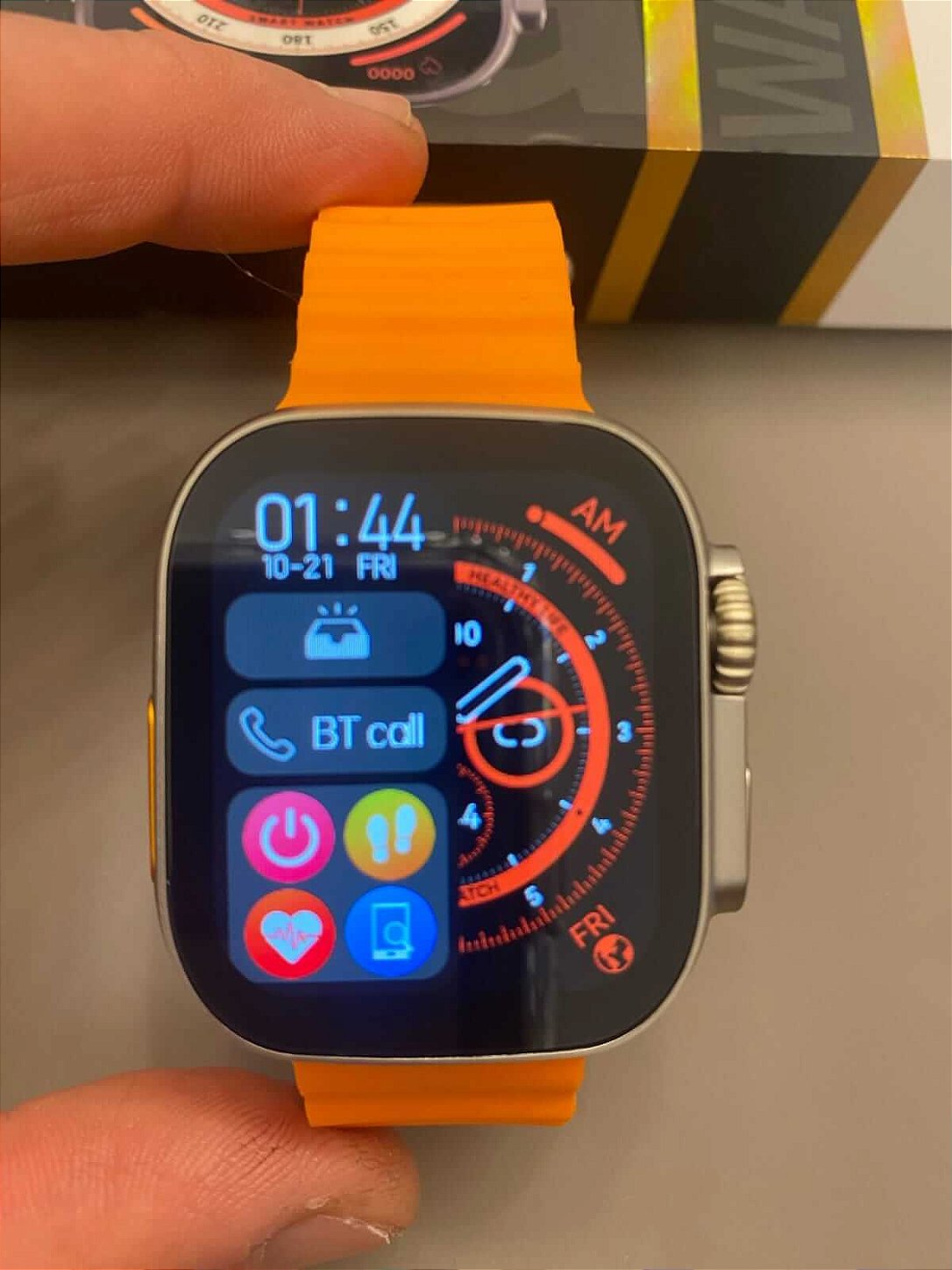 Relógio SmartWatch Ultra IW8 Pro Max NFC - Relógio Da Hora