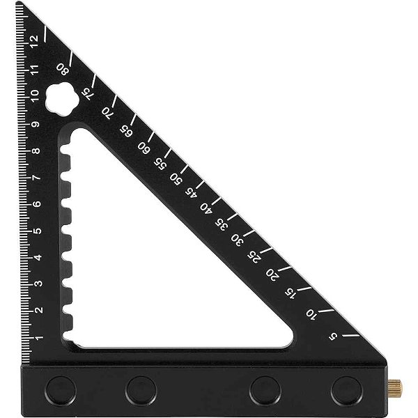 Esquadro Triangular para Carpintaria 120mm – Praticidade e Precisão ...