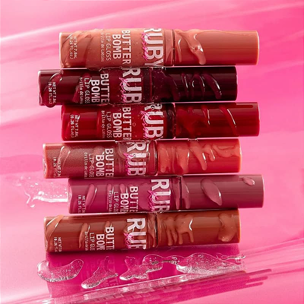 Butter Bomb Gloss Cor Snatched - Ruby Kisses - Condessa Cosméticos e ...