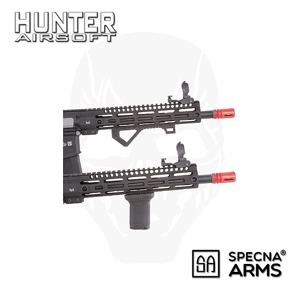 Rifle Airsoft AEG M4 Carbine Long M-Lok SA-E20 Black EDGE E-Series ...