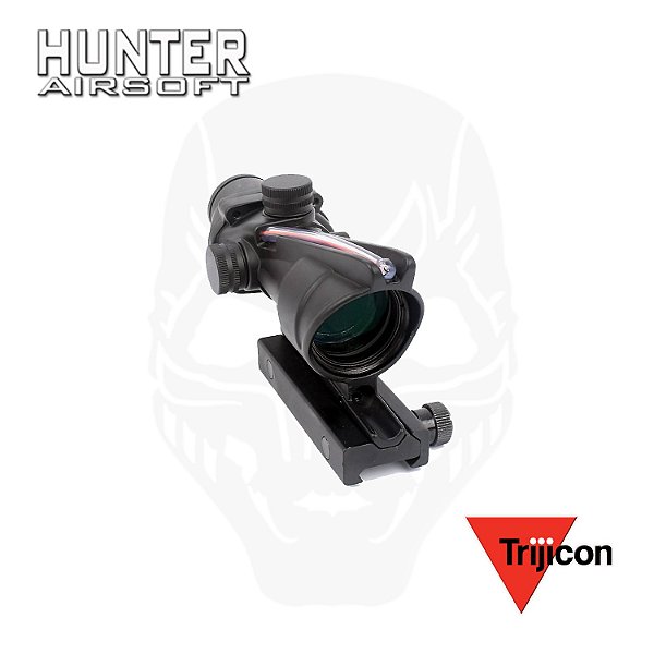 Red Dot mod ACOG 4x32 fibra ótica 22mm preto réplica - Trijicon ...