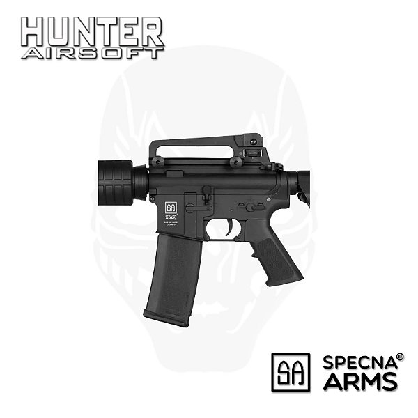 Rifle Airsoft AEG M4 Carbine SA-C02 Core Black - Specna Arms - Hunter ...