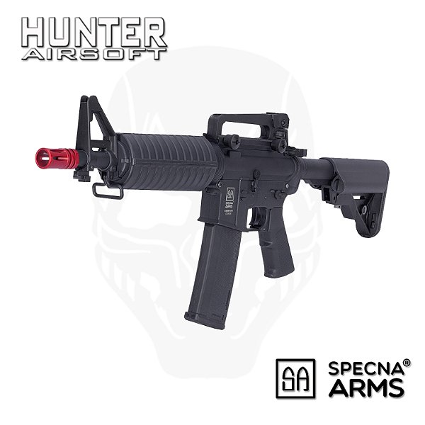 Rifle Airsoft AEG M4 Carbine SA-C02 Core Black - Specna Arms - Hunter ...