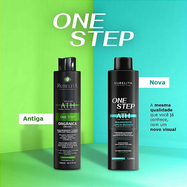 Kit One Step 1 litro + Shampoo Anti Resíduo 500ml - Rubelita ...