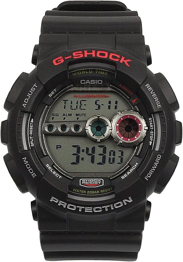 Relógio Casio G-Shock GD-100-1ADR - Casa Tokyo