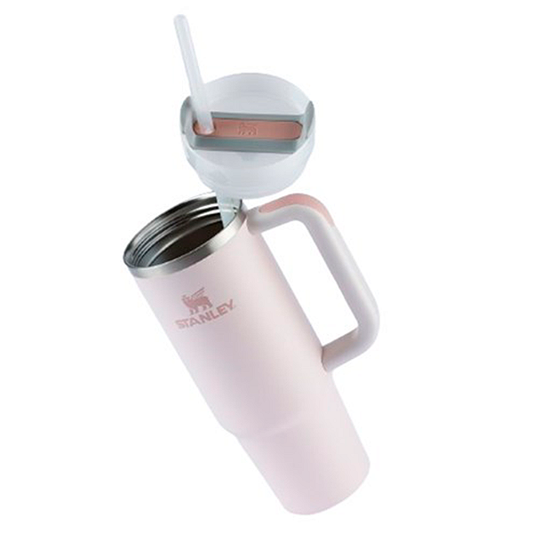 Copo Stanley C/ Canudo Quencher Quartz 887ml - Rose - Guia da Loja