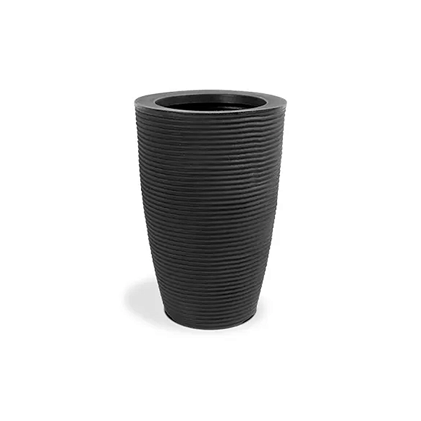VASO CONE RISCATO 45 PRETO ABSOLUTO - Guia da Loja