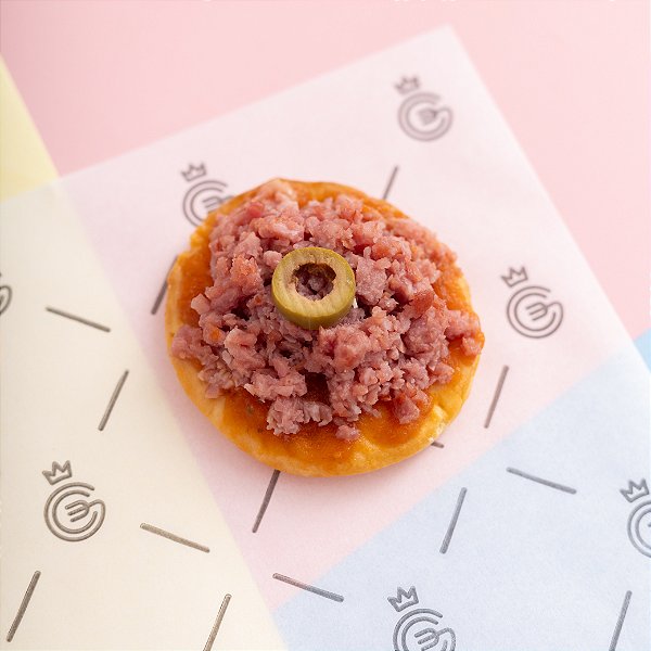 Mini Pizza de Calabresa Congelada - Caixa com 12 ou 24 Unidades - Caixa ...