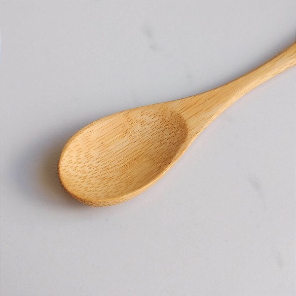 Kit 2 Colheres de Bambu 18 cm Personalizada - HOME GIFTS