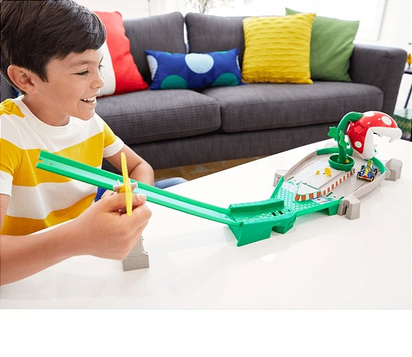 Pista Hot Wheels Mario Kart GCP26 - Mattel - Happily Brinquedos