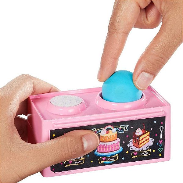 Boneca Barbie Playset Confeitaria Chef de Bolinhos GFP59 - Mattel ...