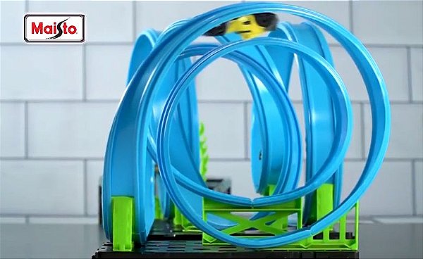 Pista Cyber Racers Robo Raceway c/ 2 Carrinhos Motorized - 1,3 m - Mai ...