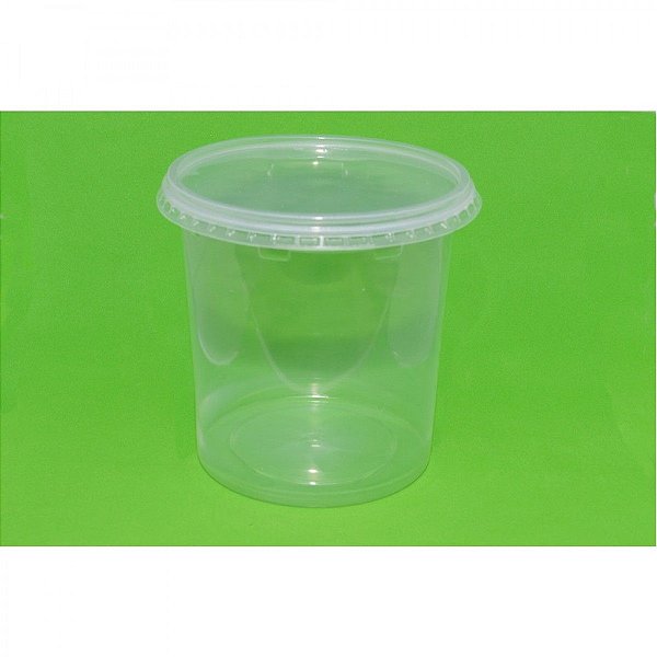 Pote Plaszom 2000ml PP Redondo c/tampa 180 unids - embalagens descartáveis em geral , produtos ...