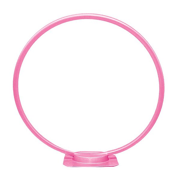 Arco de Mesa para Balão 38cm - Rosa - 1 unidade - Rizzo - Rizzo Balões