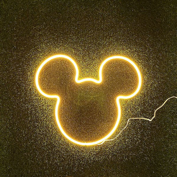 Painel Led Neon - Mikey Mouse - 1 unidade - Rizzo - Rizzo Balões