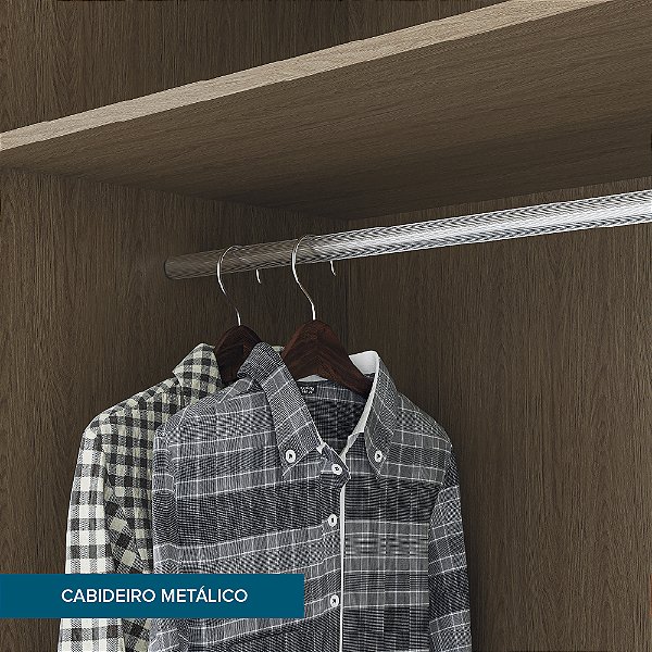 Guarda Roupa Modulado 2 Portas Com 3 Gavetas 84cm Rimo Setiba - Loja ...