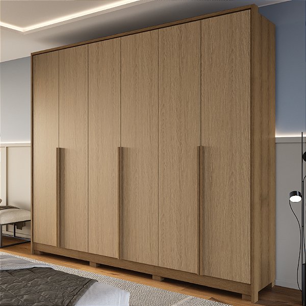 Guarda Roupa Casal 6 Portas 2,76m Rimo New Guarapari - Loja Rimo ...
