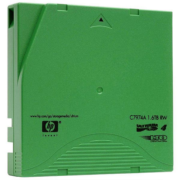 Fita LTO 4 HP Ultrium C7974A (800/1.6TB) - LTO Ultrium