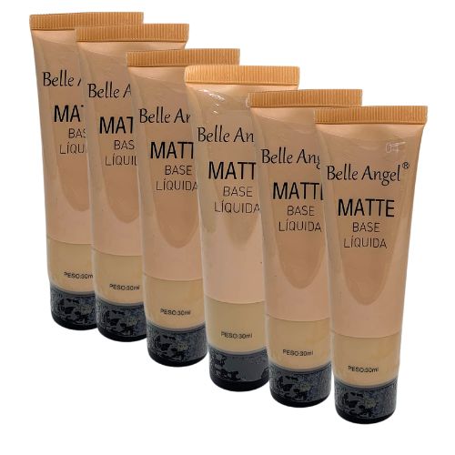 Base Líquida Matte Belle Angel | Fornecedor de Maquiagem - Virtual Make | Maquiagem Atacado p ...