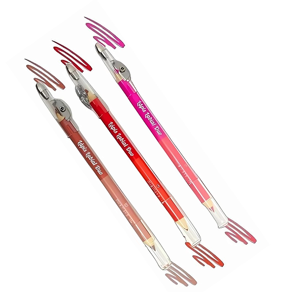 Lápis Labial Duo Mia Make - Kit com 12 unidades - Virtual Make ...