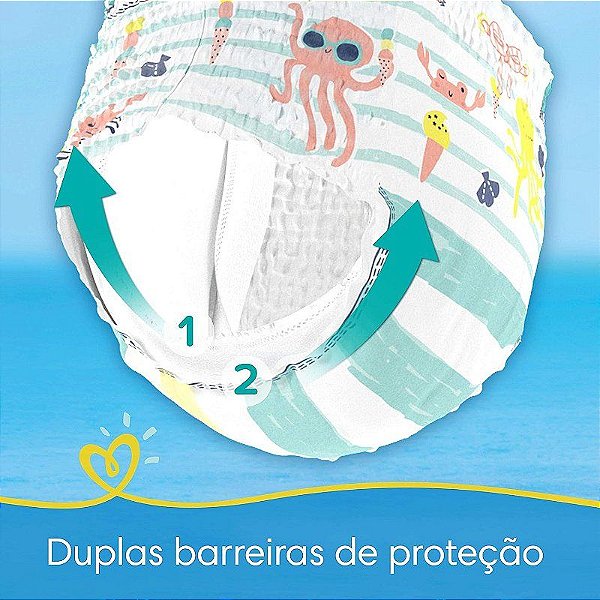 Fralda de Piscina Infantil Pampers Splashers | Proteção e Conforto aos ...