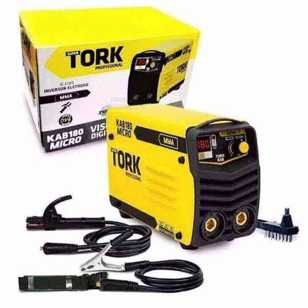 Micro Inversora de Solda Kab IE-6180 180A 220V - Tork | GUEMAT - Guemat ...