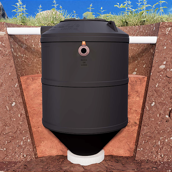 Fossa Séptica 1500L de Esgoto por Dia 2090037 Fortlev - Guemat ...