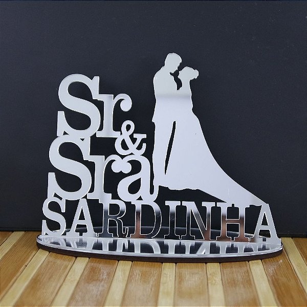 Topo de Bolo Personalizado - Brasillaser Ateliê de Personalizados