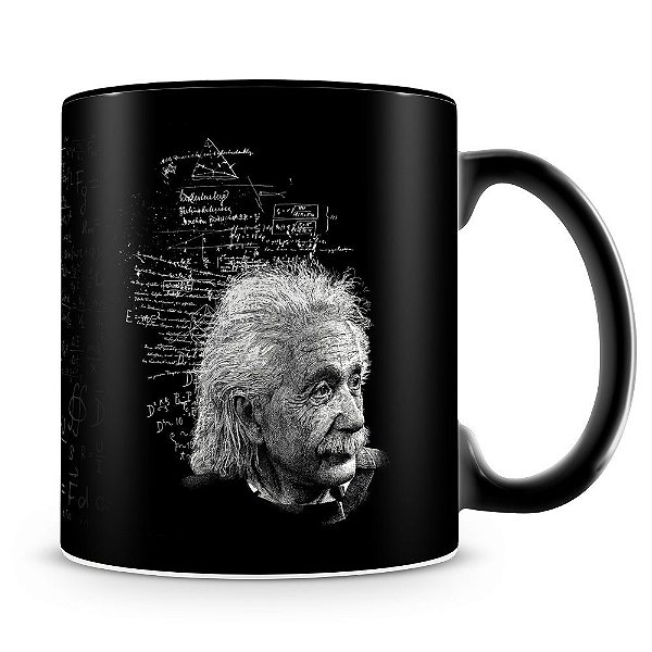 Caneca Personalizada Albert Einstein - Amo Canecas - Caneca Personalizada para Todas as Ocasiões!