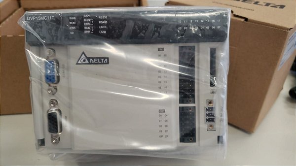 DVP15MC11T-06 Controlador Lógico Programável com Motion Control CANopen ...