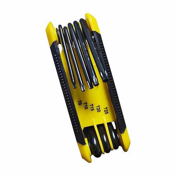 Jogo Chave Torx Canivete T9 a T40 8PÇ VTX3 VONDER - Parafusos e ...