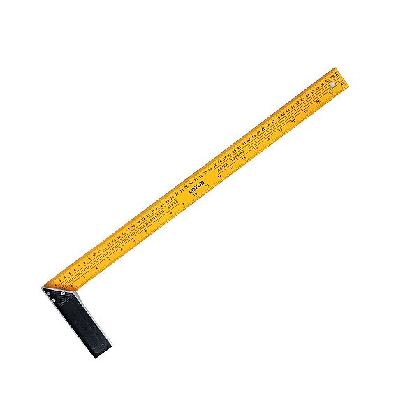 Esquadro Carpinteiro Marceneiro Pedreiro Cabo Alumínio LOTUS ...