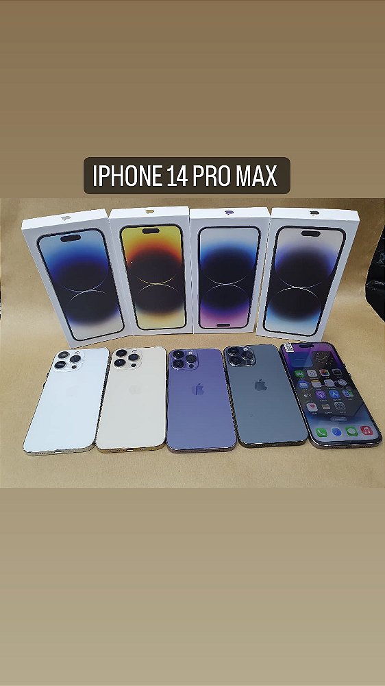 Iphone 14 Pro-Max Réplica (Goophone) Lançamento 2026-CÓPIA PERFEITA ...