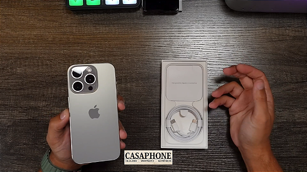 Iphone 15 Pro-Max Réplica(Goophone) Cópia 2026 256GB/8Ram/48MP ...