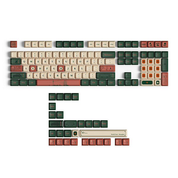 Keycaps Akko World Tour Shanghai - Fantasy Gaming - Fantasy Gaming