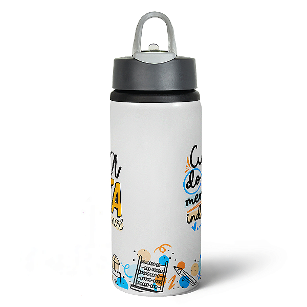 Garrafa Squeeze NK Profissões - Terapeuta Ocupacional - Fun Geek Store