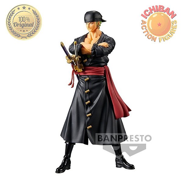 RORONOA ZORO DXF WANO DE BANDANA BANPRESTO 100% ORIGINAL LACRADO ...