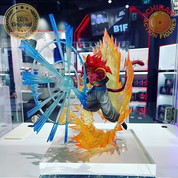 GOGETA SSJ4 FIGUARTS ZERO 100% ORIGINAL LACRADO - ICHIBAN ACTION FIGURES